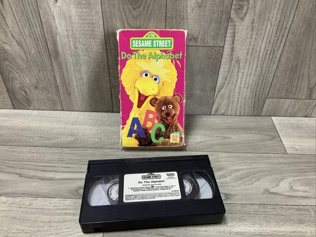 SESAME STREET’S DO the Alphabet VHS Video Tape Kids Learning ABC VTG ...