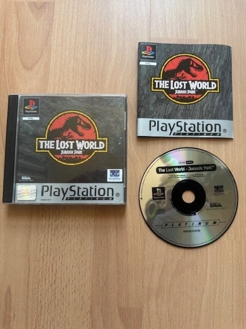 THE LOST WORLD Jurassic Park Game PS1 Playstation 1 - Very Good ...