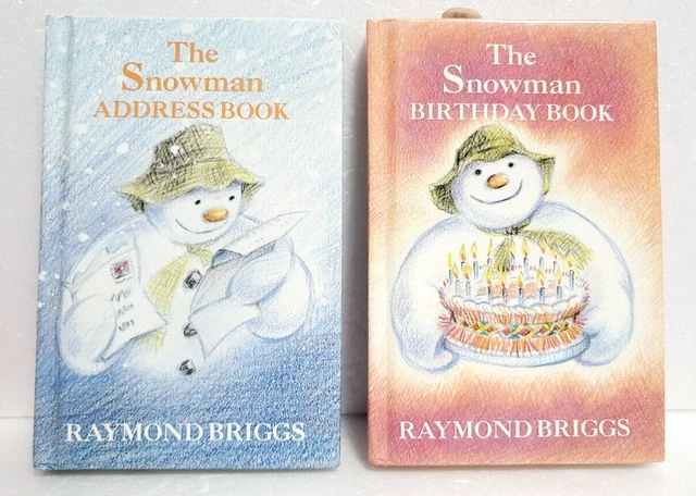 THE SNOWMAN BIRTHDAY Book Set Old Rare Raymond briggs £78.72 - PicClick UK