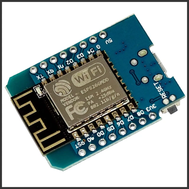 D1 ESP8266 MINI WLAN Board Mikrokontroller Board WLAN Wifi für Arduino ... D1 ESP8266 MINI WLAN Board Mikrokontroller Board WLAN Wifi für Arduino ...