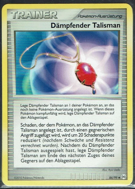 POKEMON CARTE TRADING Card Jeu Platine Arceus Numéro 84/99 Dämpfender ...