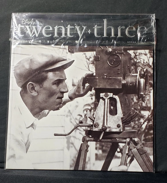 DISNEY TWENTY-THREE D23 Mag Spring 2009 Premiere Issue New £10.23 ...