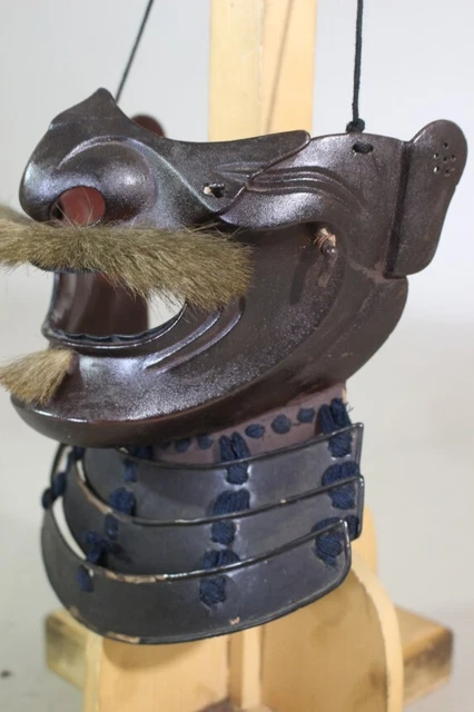 MENPO (MASK) OF YOROI (armor) : EDO : 7.9 × 6.6 × 5.1 " 450g $1,299.99 ...