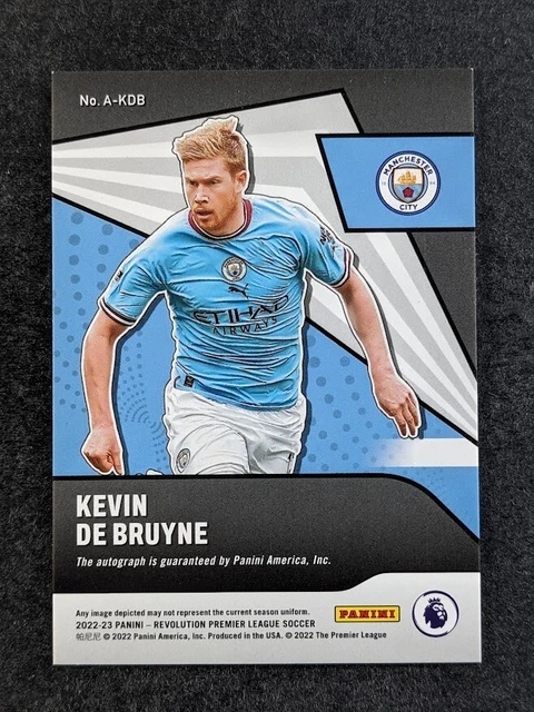 2022-23 PANINI REVOLUTION EPL KEVIN DE BRUYNE Auto Manchester City #A-KDB EUR 25,87 - PicClick IT
