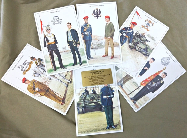 1970S BRITISH ARMY Cavalry Armoured Corps post cards (6) $10.00 ...