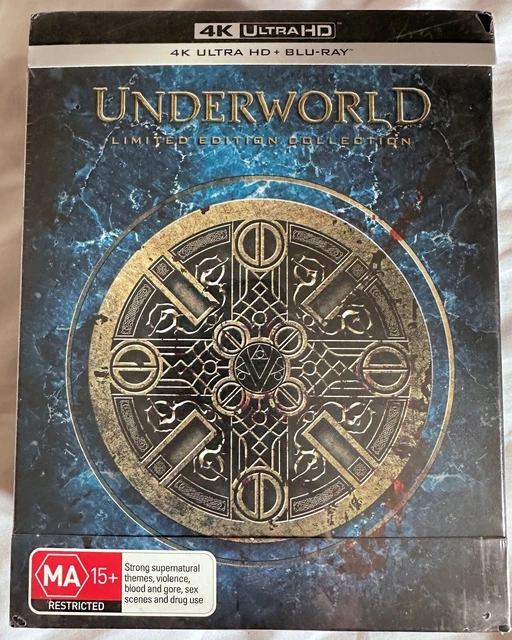 UNDERWORLD LIMITED EDITION 5 Movie Collection 4K Ultra HD+ Blu-ray ...