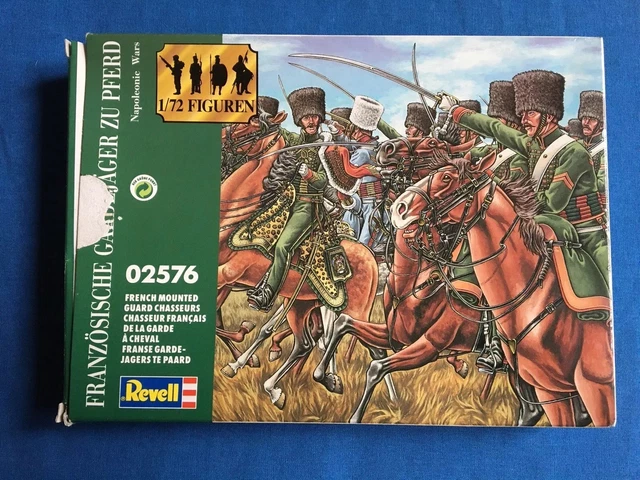 REVELL 02576 1/72 French Napoleonic Mounted Guard Chasseurs £13.05 ...