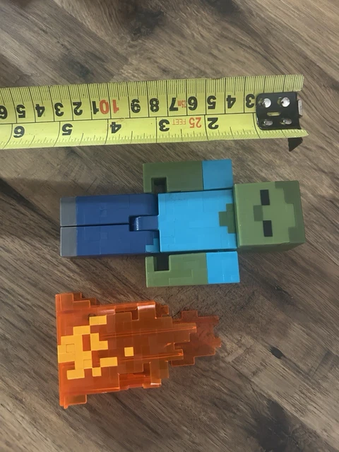2015 MINECRAFT SURVIVAL Mode Burning Zombie £10.80 - PicClick UK