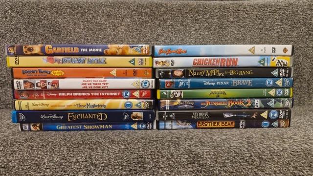 DVD BUNDLE BOX Set Bundle Children Kids Family Disney DreamWorks ...