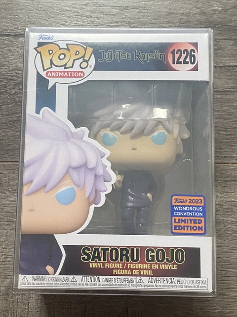 FUNKO POP! SATORU GOJO 1226 Jujutsu Kaisen 2023 WonderCon Exclusive w ... FUNKO POP! SATORU GOJO 1226 Jujutsu Kaisen 2023 WonderCon Exclusive w ...