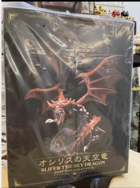 KOTOBUKIYA YU-GI-OH SLIFER the Sky Dragon Egyptian God Statue Figure IN ...