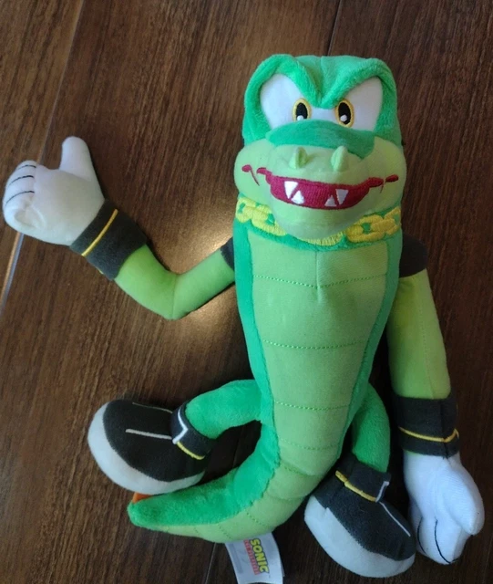 Sega Sonic The Hedgehog Vector The Crocodile Tomy Plush £3401 Picclick Uk