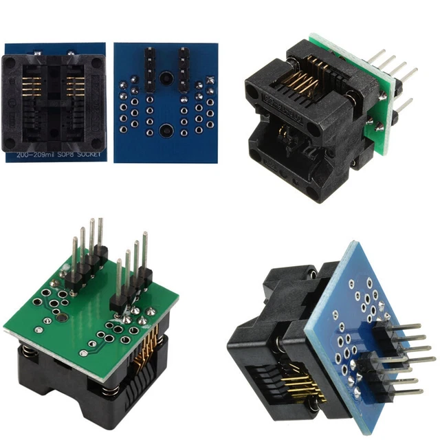 SOIC8 SOP8 TO DIP8 EZ Programmer Adapter Socket Converter Module 150mil 200mil # £4.64 - PicClick UK