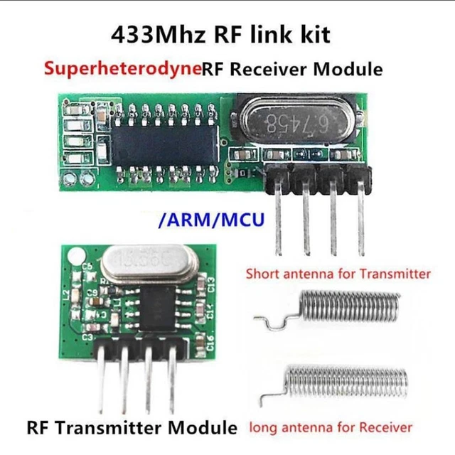 R CEPTEUR ET MODULE metteur RF 433 MHz de haute qualit pour le contr?le d' EUR 5,25 - PicClick FR