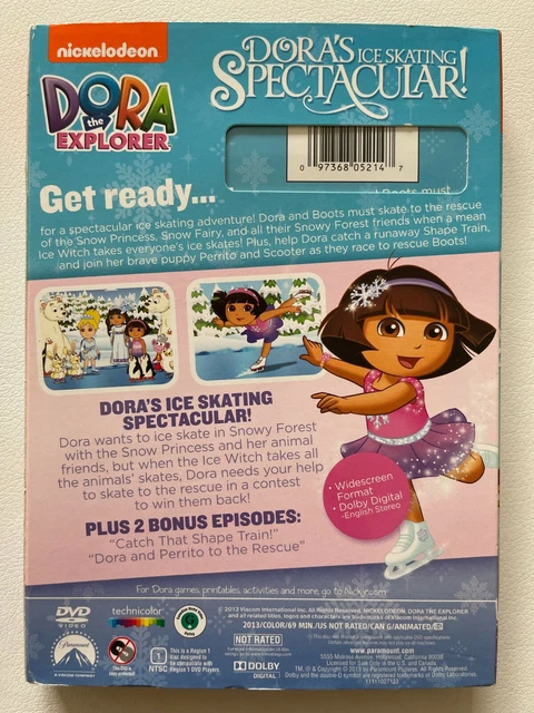 DORA THE EXPLORER - Nickelodeon - Dora's Ice Skating Spectacular! - US ...