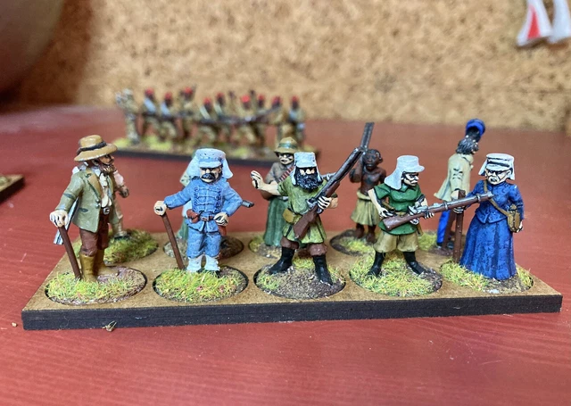 28MM WARGAMES FOUNDRY Darkest Africa Explorers 10 Figures £45.00 ...