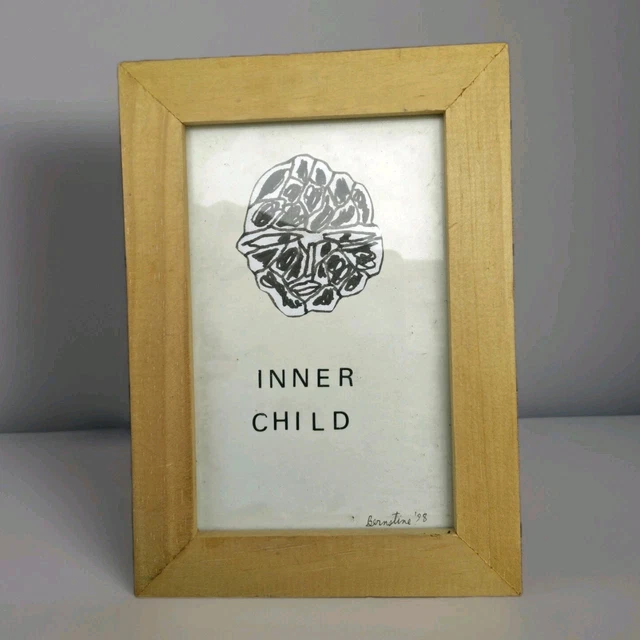 MELVIN BERNSTINE ART Abstract Drawing 1998 Dated And Signed " Inner ...