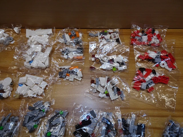 LEGO 51 UNGEÖFFNETE Tüten aus dem Star Wars Adventskalender 75340 von ...