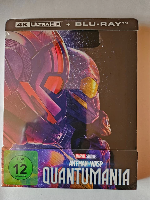 ANT-MAN AND THE WASP QUANTUMANIA - 4K ULTRA HD +BLU-RAY - Steelbook - NEU; OVP EUR 31,99 ...