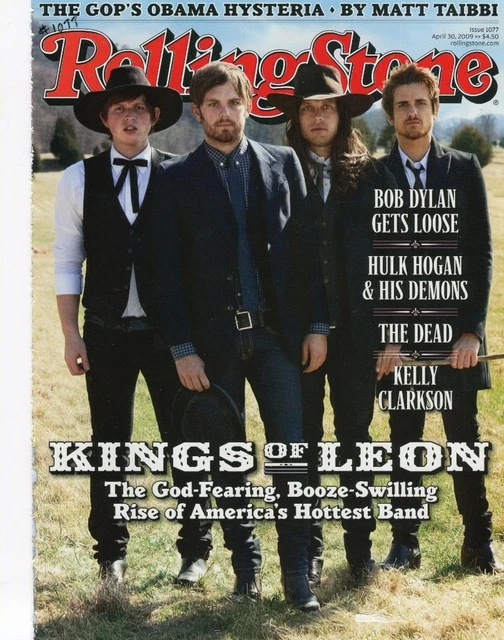 2009 ROLLING STONE Magazine Cover Page Only Features Kings Of Leon ...