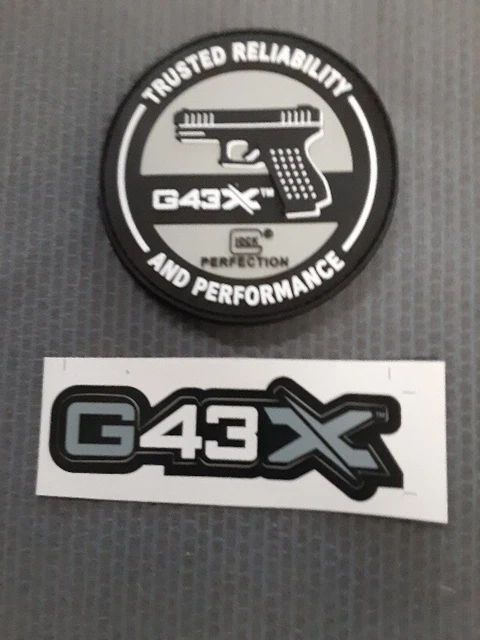 GLOCK PERFECTION G43X Morale Patch & Decal or sticker Las Vegas Shot Show 2022 £20.70 - PicClick UK