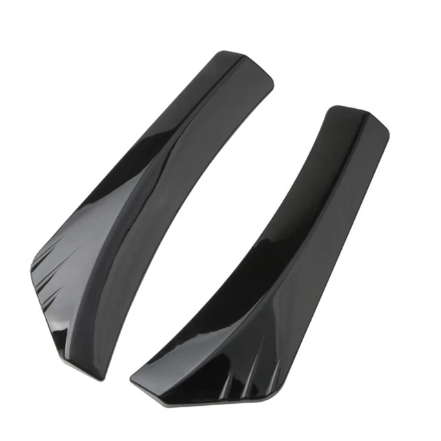 CAR REAR BUMPER Side Skirt Spoiler Splitters Winglet Wings Canard ...