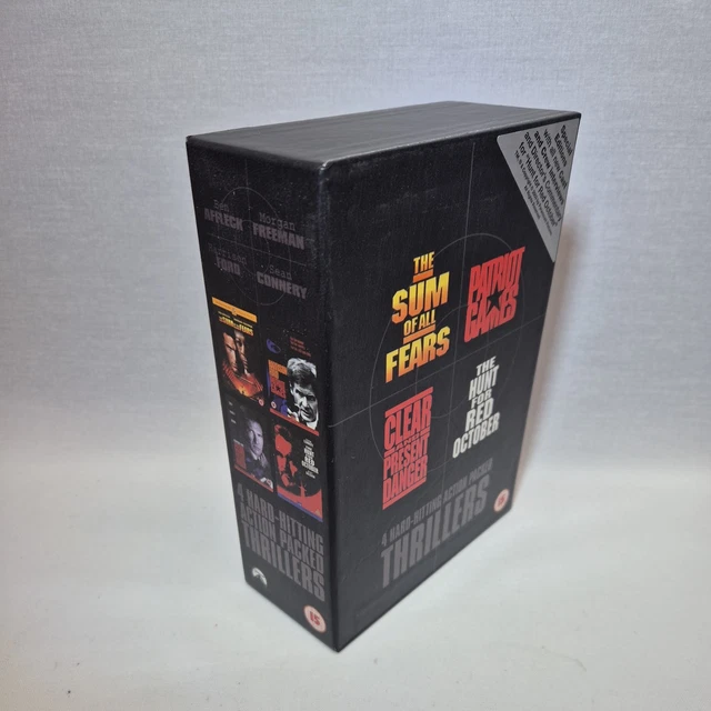 TOM CLANCY DVD Box Set (Special Edition) £4.99 - PicClick UK