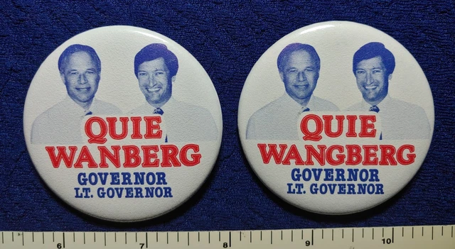 AL QUIE MINNESOTA Governor Wangberg Lt Gov Error & Correct Political ...