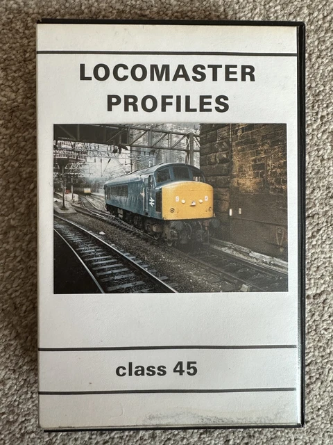 CLASS 45 LOCOMASTER Profiles Railway Vhs Video £3.99 - PicClick UK