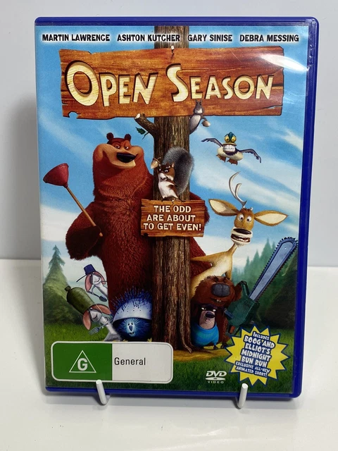 OPEN SEASON DVD Movie Region 4 PAL *Free Post* Includes Height Chart ...