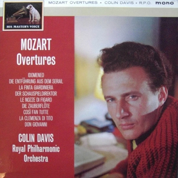 SIR COLIN DAVIS, The Royal Philharmonic Orchestra - Mozart Overtures ...