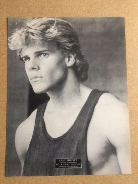 CRAIG SHEFFER ORIGINAL Vintage Film Review Magazine Poster £14.24 ...