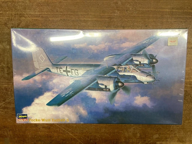 HASEGAWA FOCKE WULF Ta-154 V-3 in 1:72 scale - Factory Sealed £46.01 ...