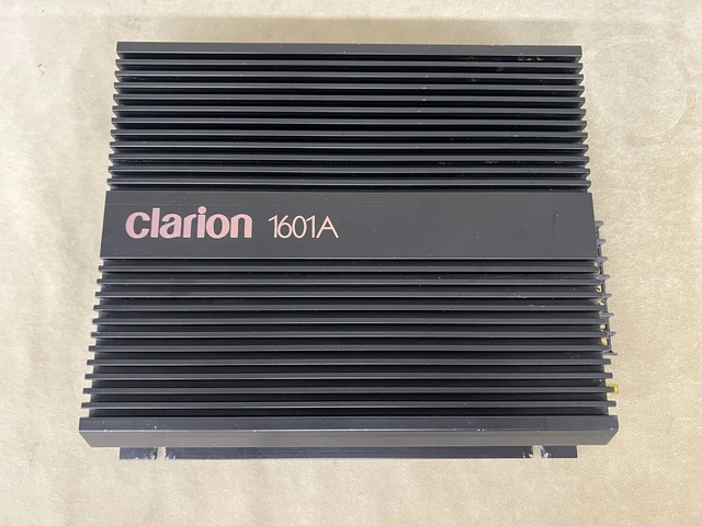 CLARION 1601A OLD School 160W RMS 2-Channel Car Amplifier - USA Made ...