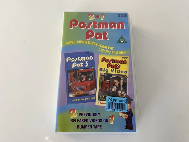 POSTMAN PAT 2 On 1 VHS Tape - Brand New £20.00 - PicClick UK
