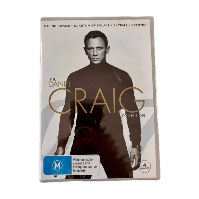 007 JAMES BOND The Daniel Craig Collection DVD R4 PAL Brand New Sealed ...