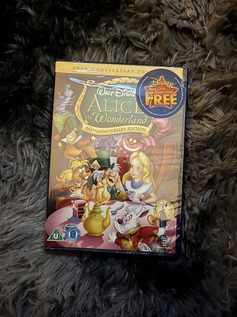 ALICE IN WONDERLAND 60th Anniversary Edition - Walt Disney - NEW Region 2 DVD £3.50 - PicClick UK