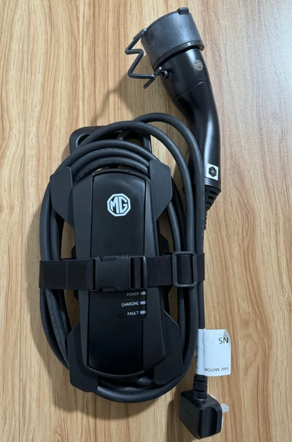 GENUINE MG ZS Ev Mg4 Mg5 Hs Home Charger Charging Cable Uk 3 Pin Type 2 ...