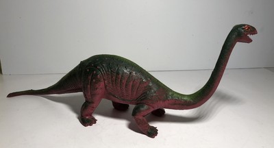 VINTAGE DOR MEI Prehistoric Dinosaur 1980s Brontosaurus Plastic Toy ...