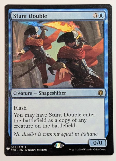 MTG CARD - 1x Stunt Double - The List - Conspiracy 2: Take the Crown ...