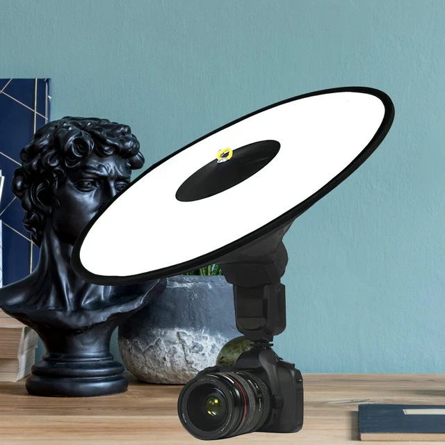 SELFIE SOFT LIGHT Shade Mini Diffuser Camera Flash Reflector £21.49 ...
