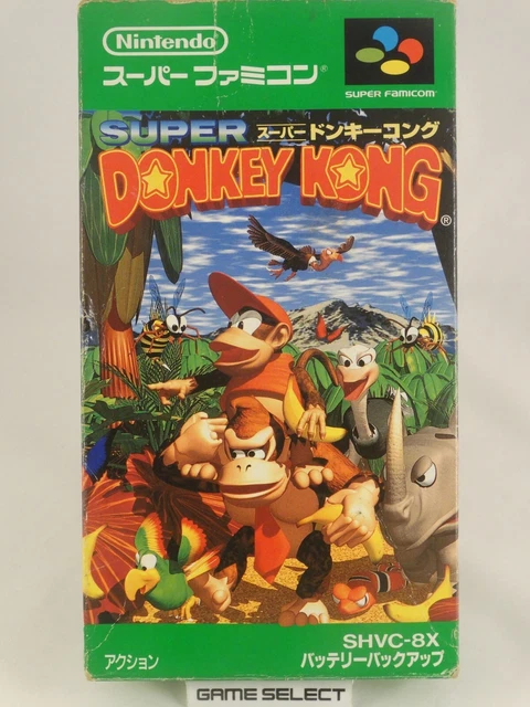 SUPER DONKEY KONG 1 Country Nintendo Super Famicom Snes Japanese JP ...