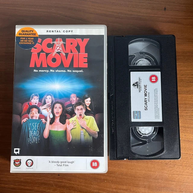 SCARY MOVIE VHS Ex Rental Big Box Video Tape - Jon Abrahams, Carmen ...