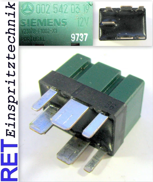RELAIS STEUERRELAIS SIEMENS 0025420319 Mercedes Benz original EUR 24,49 ...