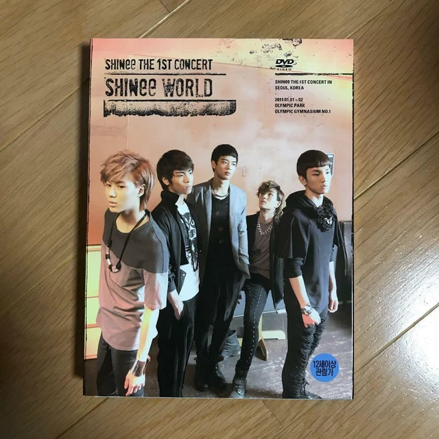 SHINEE THE 1ST Concert SHINee World DVD £67.09 - PicClick UK