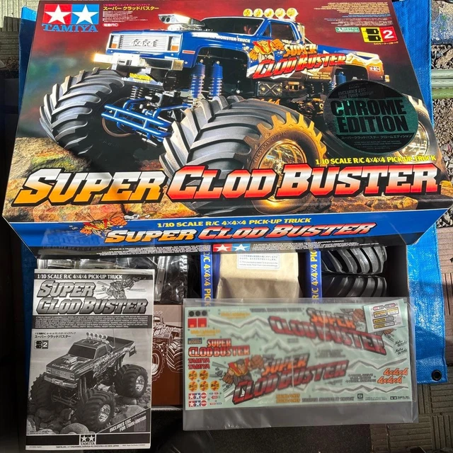 TAMIYA SUPER CLOD Buster Chrome Edition £933.38 - PicClick UK