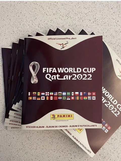 FIFA WORLD CUP QATAR 2022 PANINI OFFICIAL STICKER SOFT COVER ALBUM 1x ...