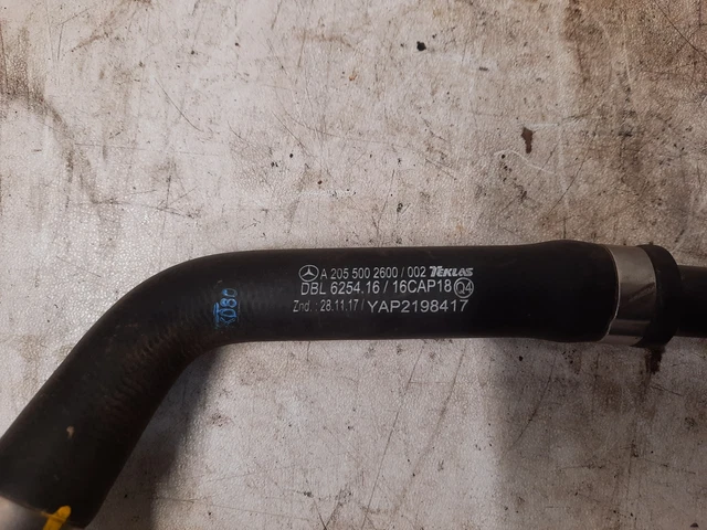 COOLANT PIPE PIPE hoses Mercedes W205 C-Class a2055002600 £80.99 ...