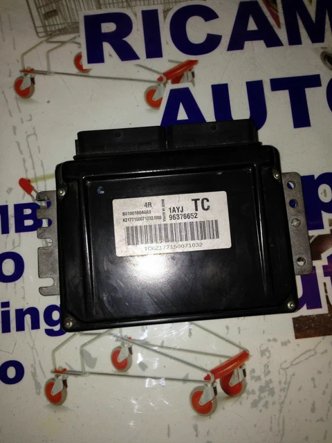 ECU MOTOR ENGINE ECU Daewoo Kalos 1.2 Código: S010016040A9 EUR 198,73 ...