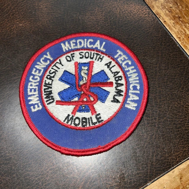 VINTAGE OBSOLETE MOBILE Alabama Fire Department Patch University Of ...